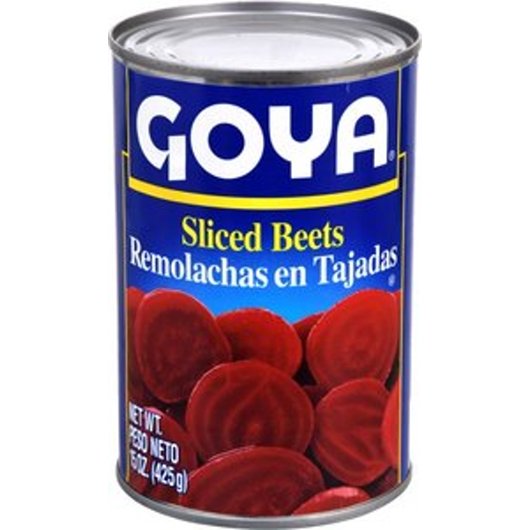 Goya Sliced Beets; 15 Ounce; 24 Per Case – YASEEN FOODS